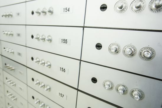 Bank Safety Deposit Boxes Editorial Stock Photo - Stock Image ...