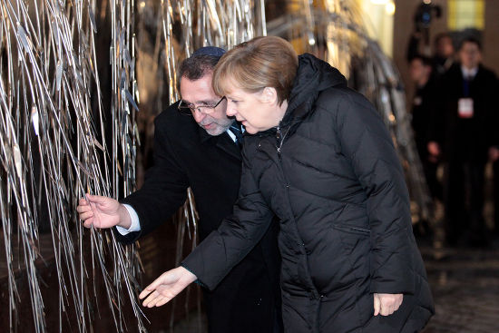 Angela Merkel Front Tree Life Dohany Editorial Stock Photo - Stock ...