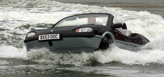 Richard Branson Gibbs Aquada Amphibious Car Editorial Stock Photo ...