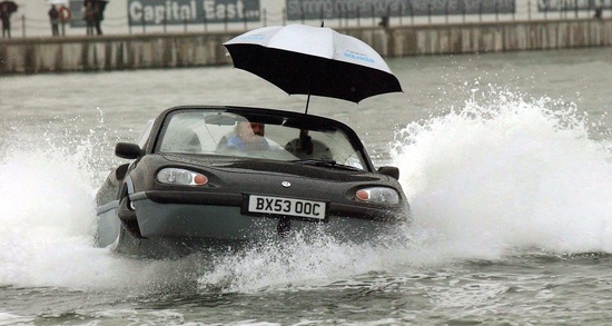 Richard Branson Gibbs Aquada Amphibious Car Editorial Stock Photo ...
