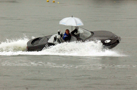 Richard Branson Gibbs Aquada Amphibious Car Editorial Stock Photo ...