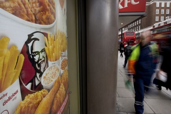 Kfc Restaurant On Oxford Street Central Editorial Stock Photo - Stock ...
