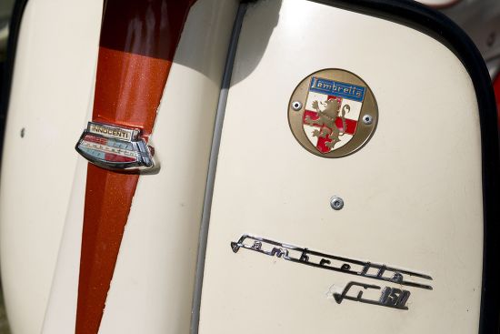 Vintage Lambretta Scooter Editorial Stock Photo - Stock Image ...