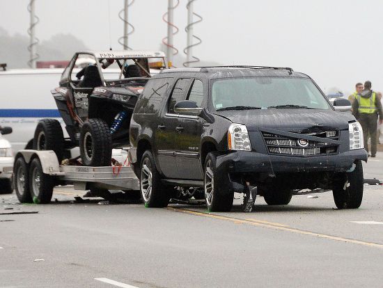 Bruce Jenner Car Accident Editorial Stock Photo - Stock Image ...