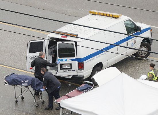 Bruce Jenner Car Accident Editorial Stock Photo - Stock Image ...