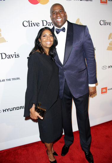 Magic Johnson Wife Cookie Johnson Editorial Stock Photo - Stock Image ...