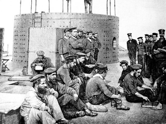 American Civil War1861 1865 Part Crew Editorial Stock Photo - Stock ...