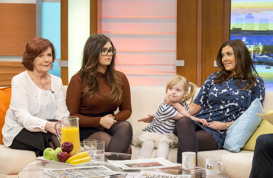 Emily Cunliffe Polly Lomas Kym Marsh Editorial Stock Photo - Stock ...