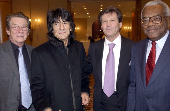John Hurt Ron Wood Melvyn Bragg Editorial Stock Photo - Stock Image ...