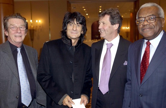 John Hurt Ron Wood Melvyn Bragg Editorial Stock Photo - Stock Image ...