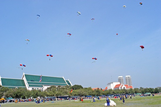World Record Mass Freefall Jump Landing Editorial Stock Photo - Stock ...