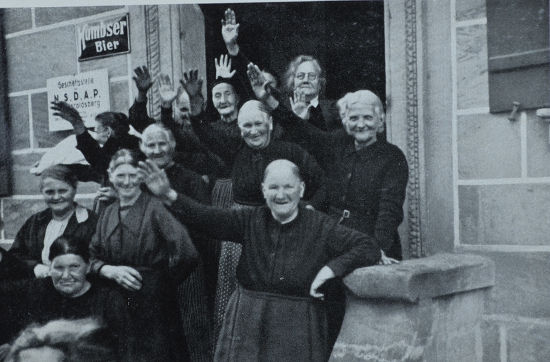 Nazi Supporters Gather Wave Hitler He Editorial Stock Photo - Stock ...