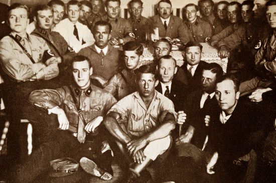 Nazi Brown Shirts Gather Adolf Hitler Editorial Stock Photo - Stock ...