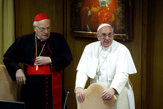 Pope Francis Cardinal Angelo Sodano Editorial Stock Photo - Stock Image ...