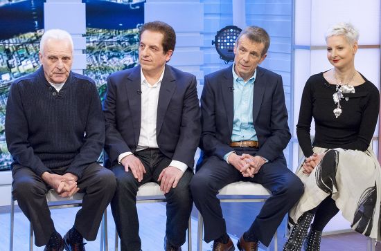 Peter Dean Nej Adamson Tom Watt Editorial Stock Photo - Stock Image ...