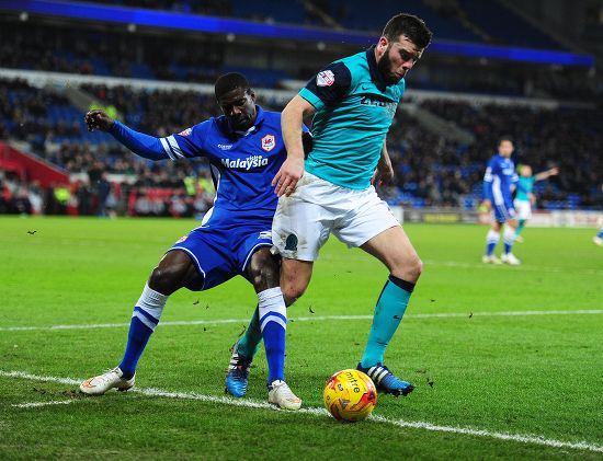 Blackburn Roverss Grant Hanley Battles Ball Editorial Stock Photo ...