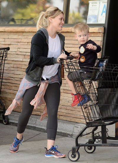 Hilary Duff Luca Cruz Comrie Editorial Stock Photo - Stock Image ...