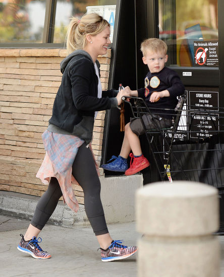 Hilary Duff Luca Cruz Comrie Editorial Stock Photo - Stock Image ...