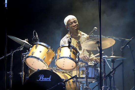 Nigerian Drummer Tony Allen His Group Editorial Stock Photo - Stock ...