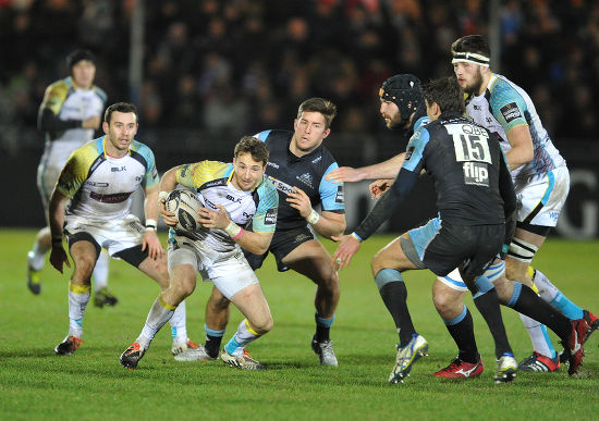 Ospreys Martin Roberts Makes Break Editorial Stock Photo - Stock Image | Shutterstock