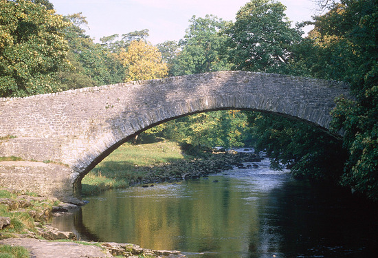 Packhorse Bridge Stainforth North Yorkshire England Editorial Stock ...