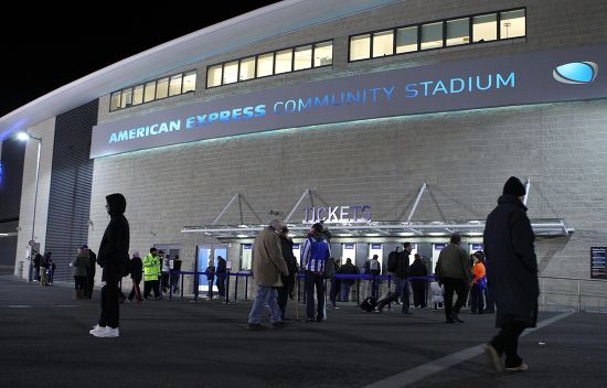 American Express Community Stadium Falmer Stadium Editorial Stock Photo ...
