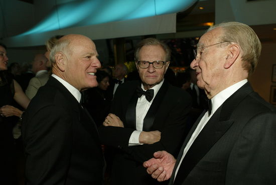 Barry Diller Larry King Rupert Murdoch Editorial Stock Photo - Stock ...