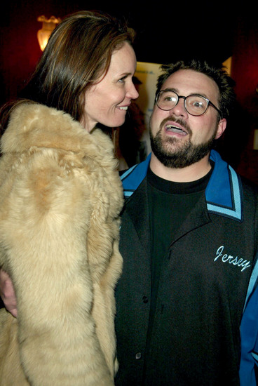 Kevin Smith Wife Jennifer Schwabach Editorial Stock Photo - Stock Image ...