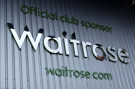 Reading Fcs Official Sponsor Waitrose Editorial Stock Photo - Stock ...