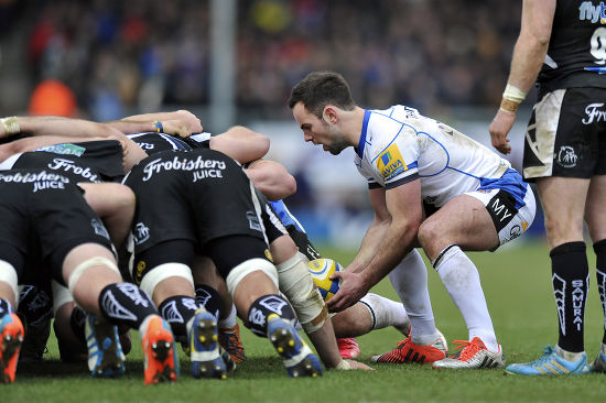 Micky Young Bath Rugby Puts Ball Editorial Stock Photo - Stock Image ...
