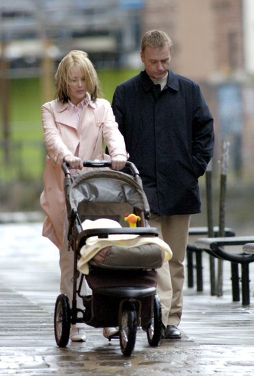 Amanda Holden Pushing Baby Buggy Ben Editorial Stock Photo - Stock ...
