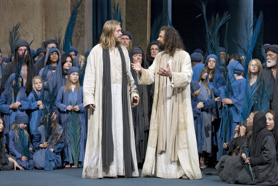 Jesus Conversation One His Disciples Passion Editorial Stock Photo ...