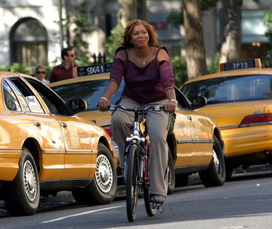 Queen Latifah On Set Taxi Madison Editorial Stock Photo - Stock Image ...