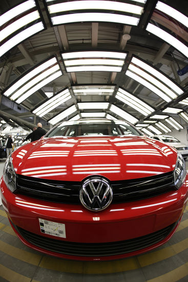 Golf Car Production Vw Plant Wolfsburg Editorial Stock Photo - Stock ...