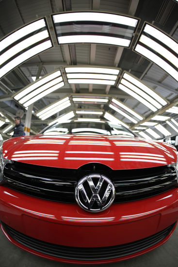 Golf Car Production Vw Plant Wolfsburg Editorial Stock Photo - Stock ...