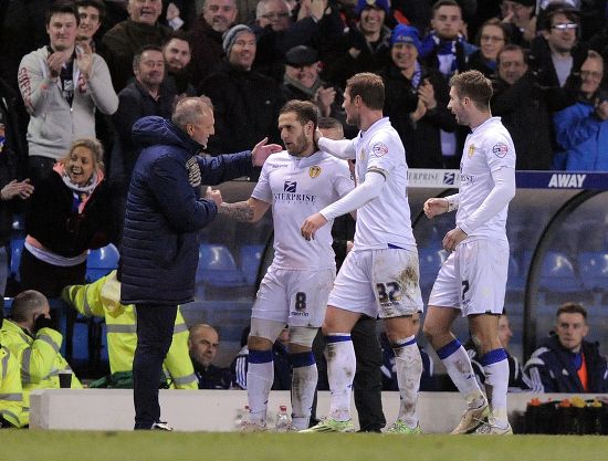 Billy Sharp Leeds United Celebrates His Editorial Stock Photo - Stock ...