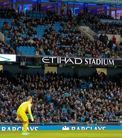 Empty Seats Etihad Stadium Editorial Stock Photo - Stock Image ...