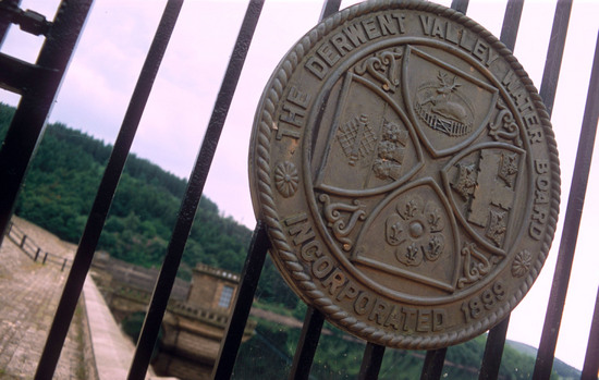 Derwent Water Valley Board Sign Ladybower Editorial Stock Photo - Stock ...