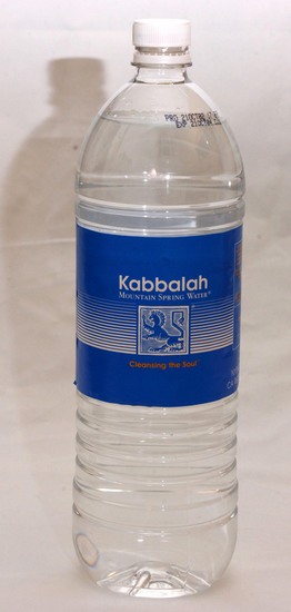 Bottle Kabbalah Mineral Water Editorial Stock Photo - Stock Image ...