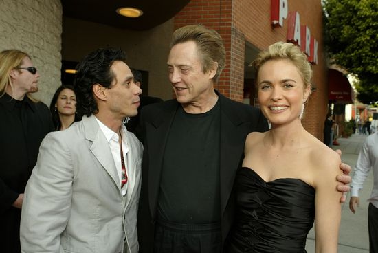 Marc Anthony Christopher Walken Radha Mitchell Editorial Stock Photo ...