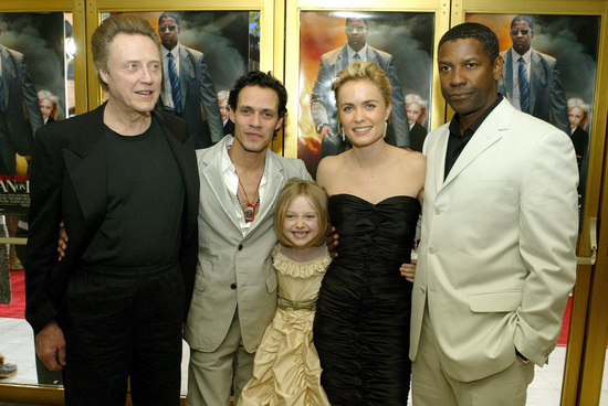 Christopher Walken Marc Anthony Dakota Fanning Editorial Stock Photo ...