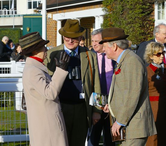 Hrh Princess Royal Brigadier Andrew Parker Editorial Stock Photo ...