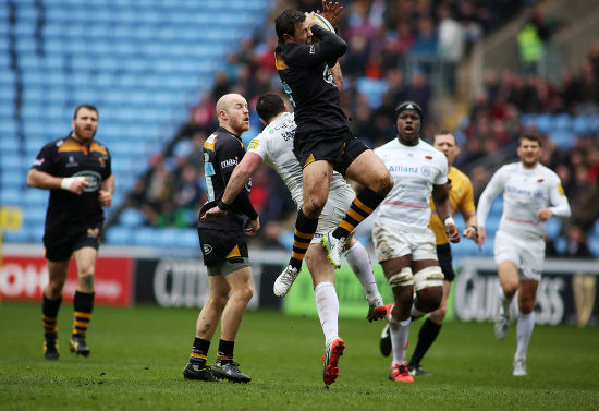 Rob Miller Wasps Makes Catch Editorial Stock Photo - Stock Image ...