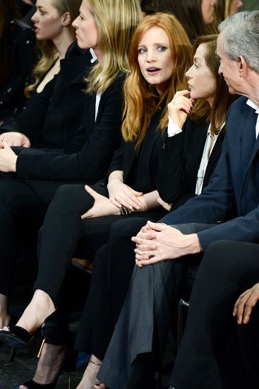Jessica Chastain Isabelle Huppert Editorial Stock Photo - Stock Image ...