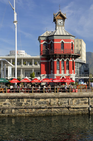 Historic Clock Tower V Waterfront Cape Editorial Stock Photo - Stock ...