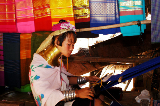 Woman Palong Tribe Wearing Rings Around Editorial Stock Photo - Stock ...