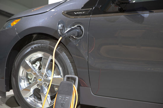 Chevrolet Volt Hybrid Plugin Electric Car Editorial Stock Photo - Stock ...