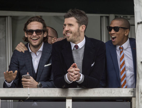 Michael Carrick Ashley Young Daley Blind Editorial Stock Photo - Stock ...