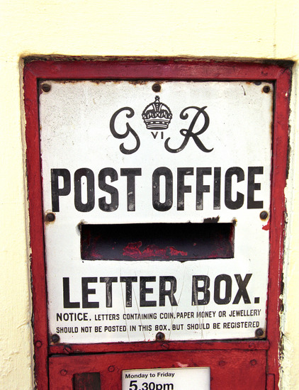 George 6th Post Box Editorial Stock Photo - Stock Image | Shutterstock