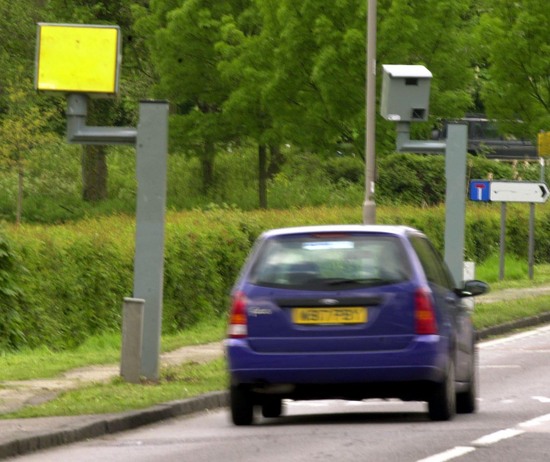 Double Speed Camera Which Photographs Drivers Editorial Stock Photo ...